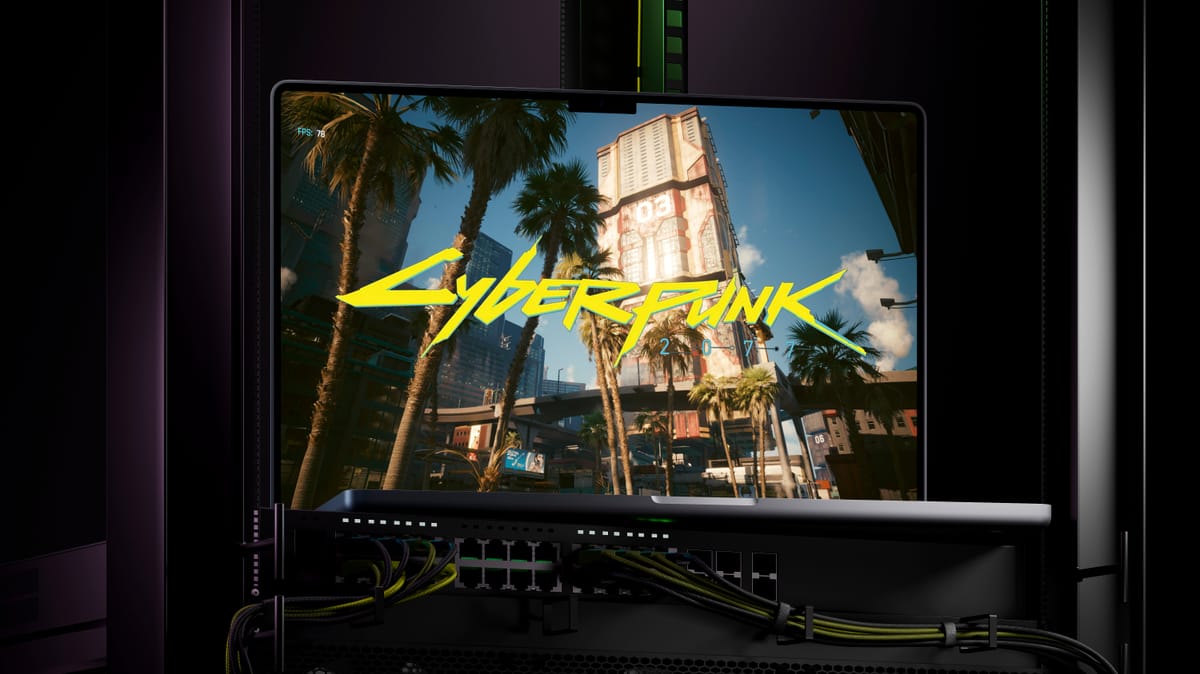 + Cyberpunk 2077 for the Mac is actually pretty decent